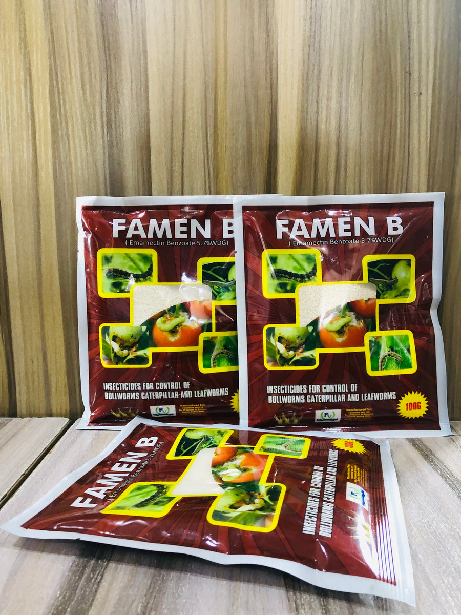 FAMEN B (EMAMECTIN BENZOATE 5.7%WDG) – Urchidamas Resources