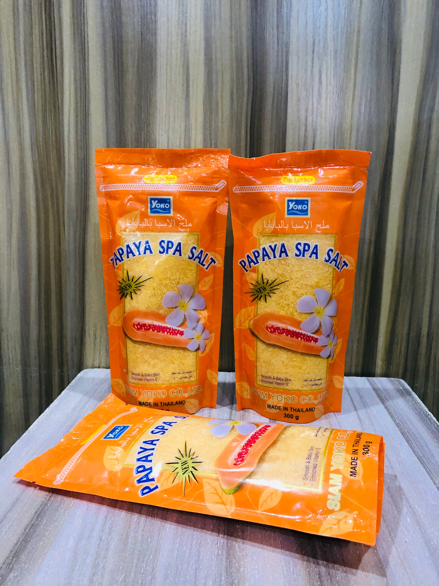 YOKO PAPAYA SPA SALT – Urchidamas Resources