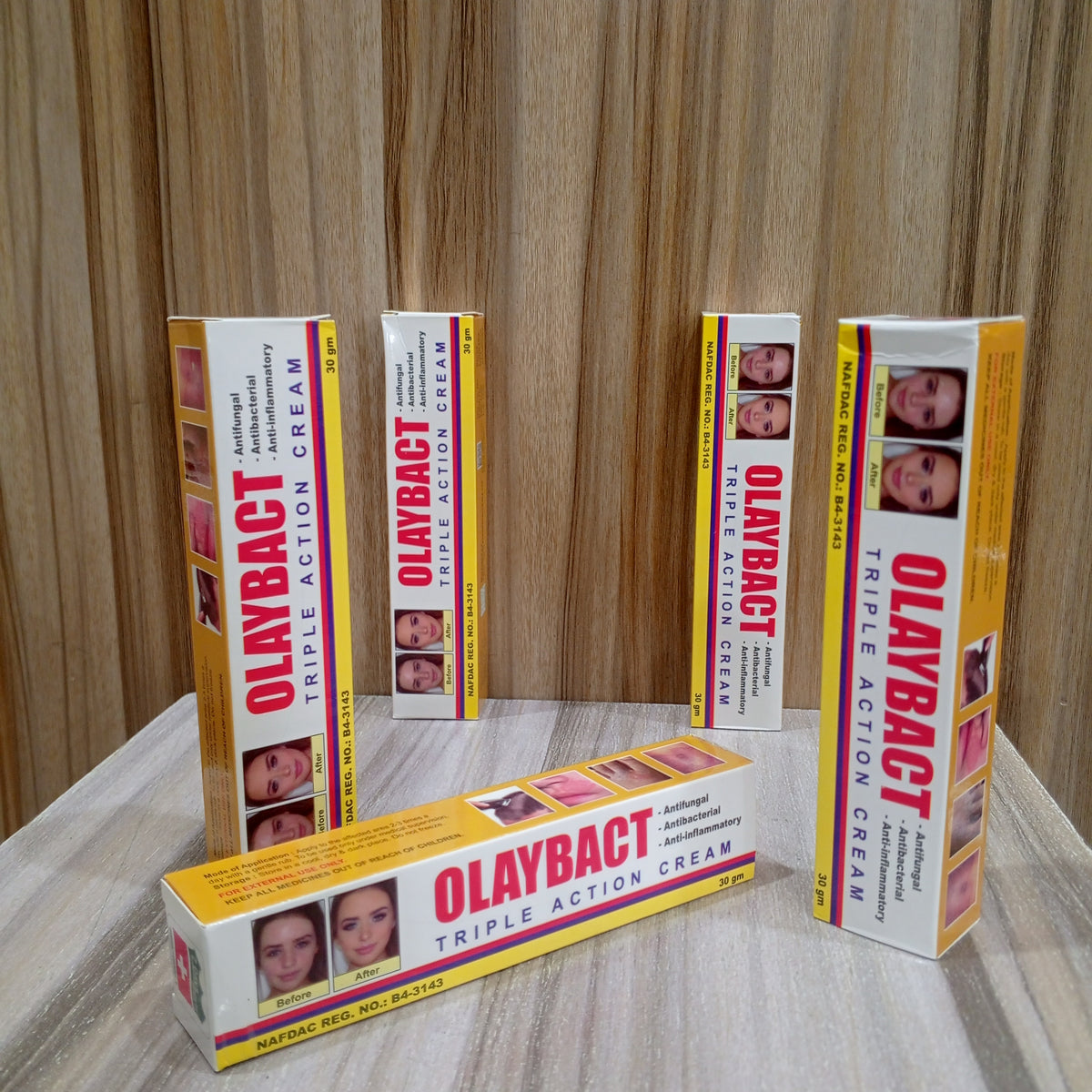 OLAYBACT (TRIPLE ACTION CREAM) – Urchidamas Resources