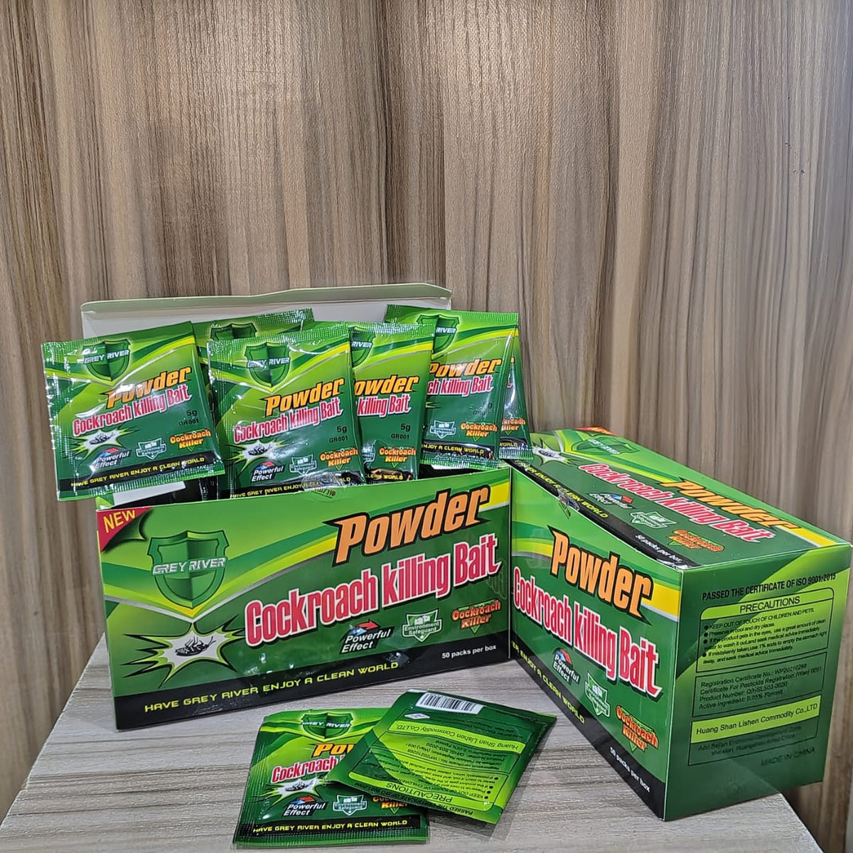 GREEN LEAF/GREY RIVER POWDER ( COCKROACH KILLING BAIT) – Urchidamas ...